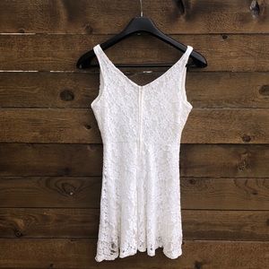 Ginger G | Dresses | Pretty White Lace Ginger G Dress | Poshmark